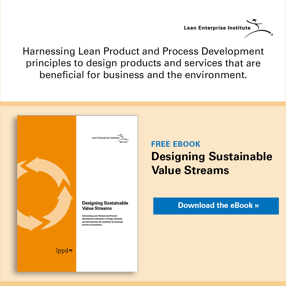 Designing Sustainable Value Streams