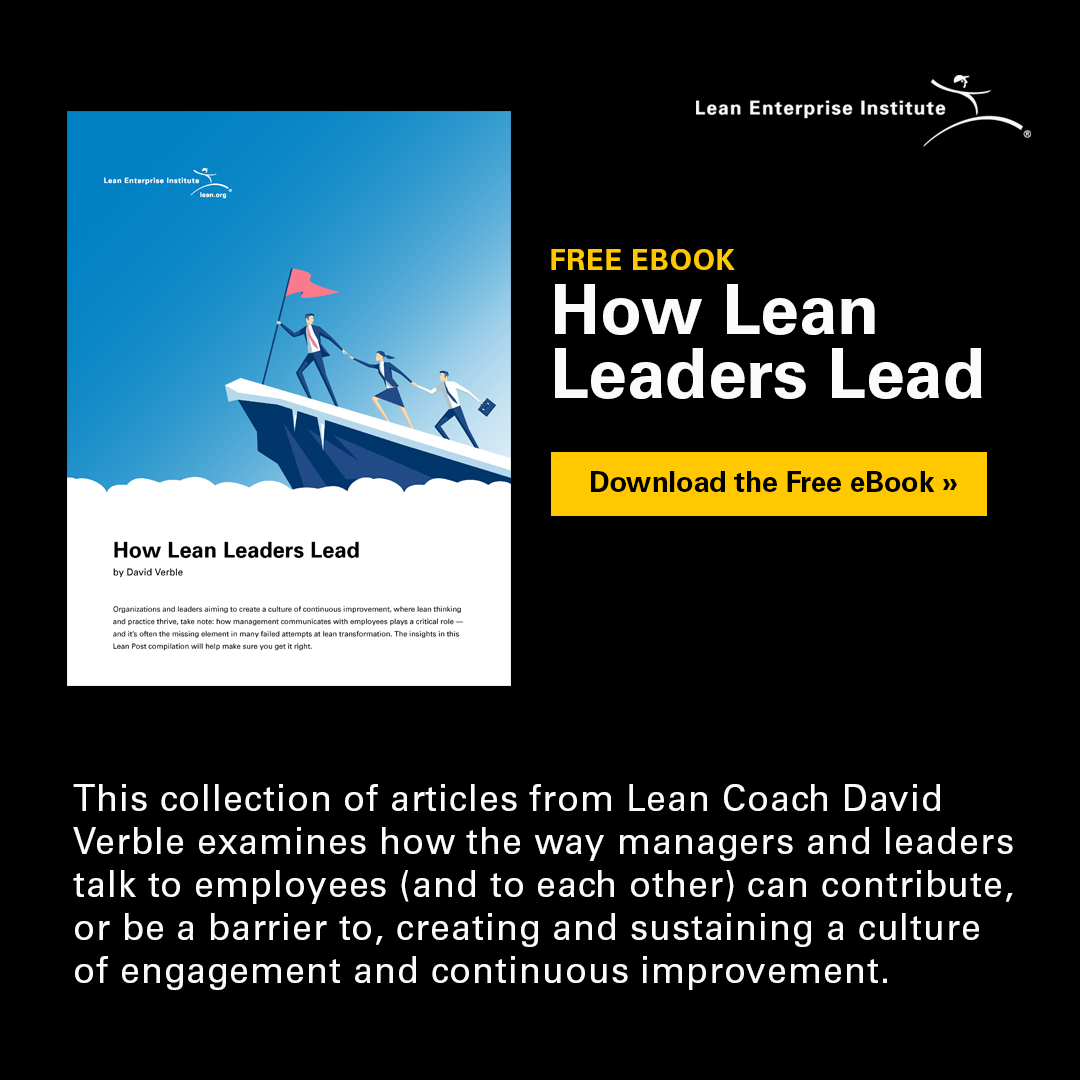 How Lean Leaders Lead